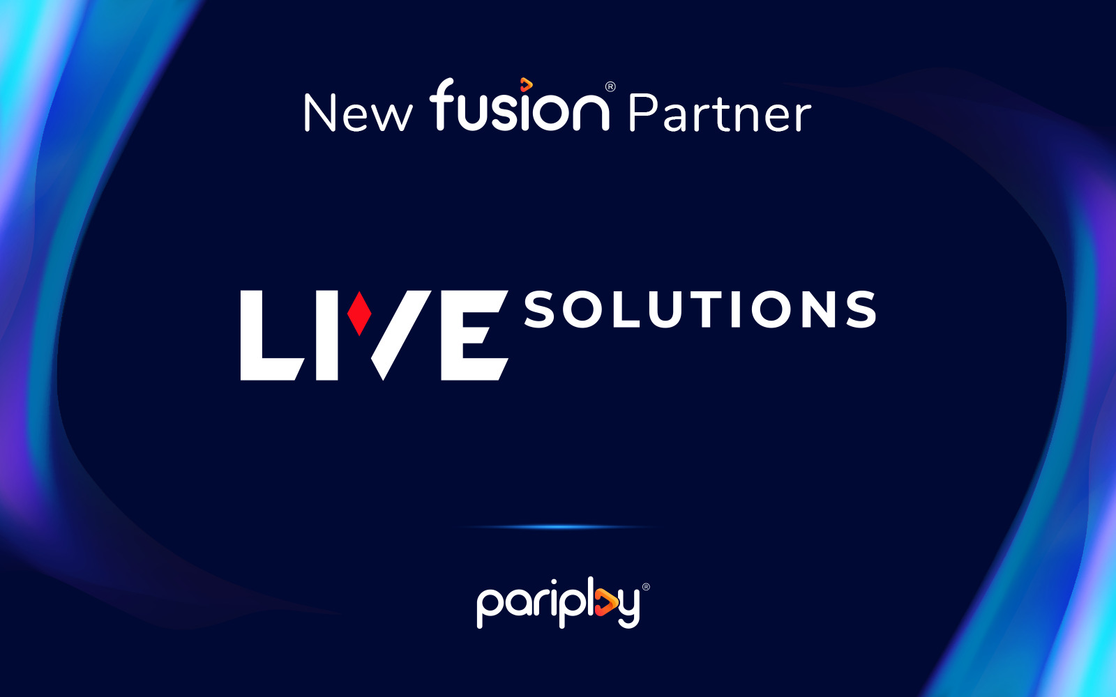 Pariplay adds Live Solutions as Fusion partner - Casino International